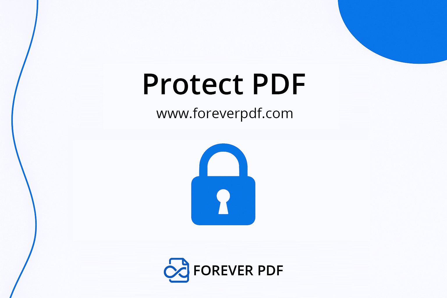 Protect PDF Online – Add Password to PDF | Forever PDF